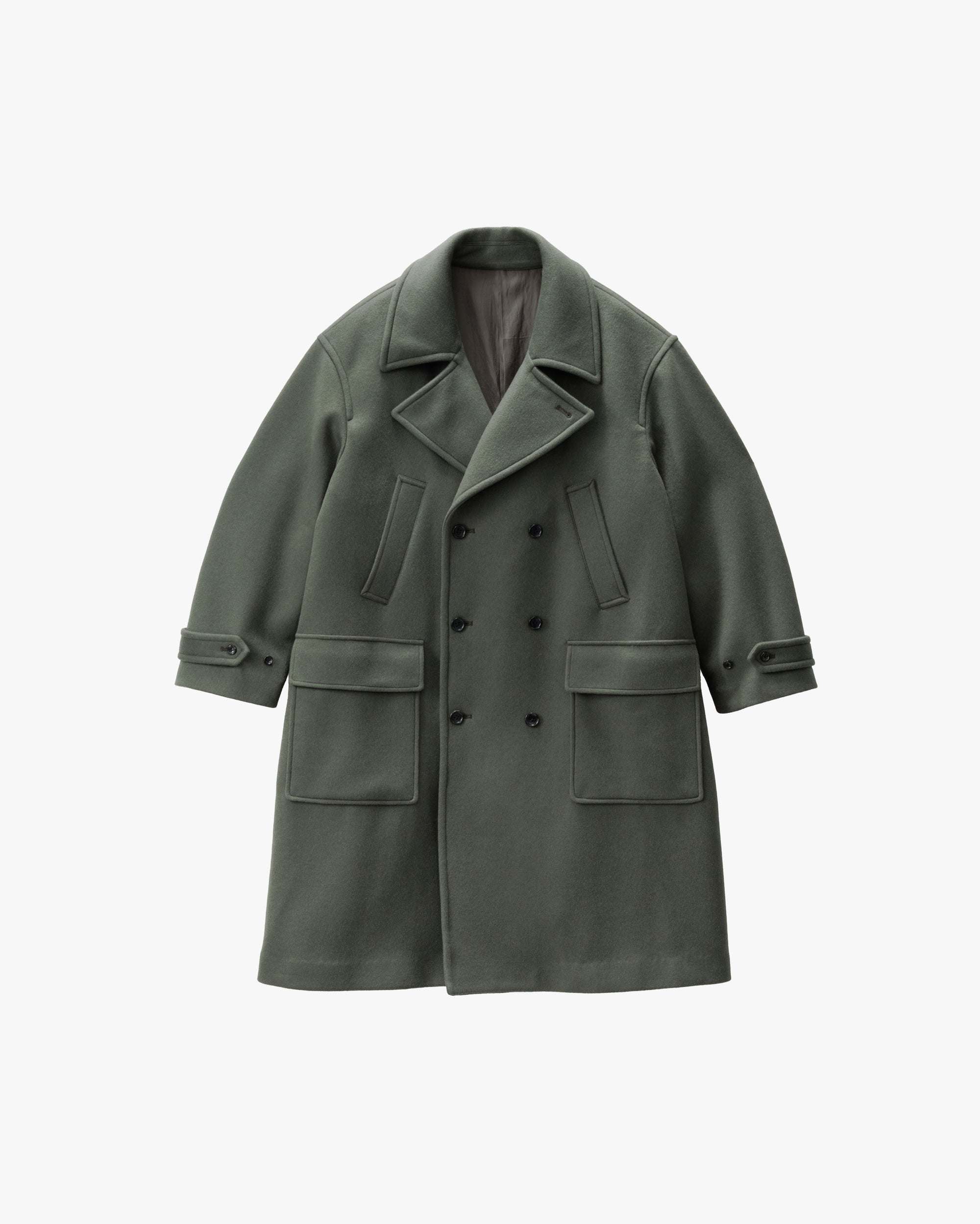 Light Melton Pea Coat – Graphpaper