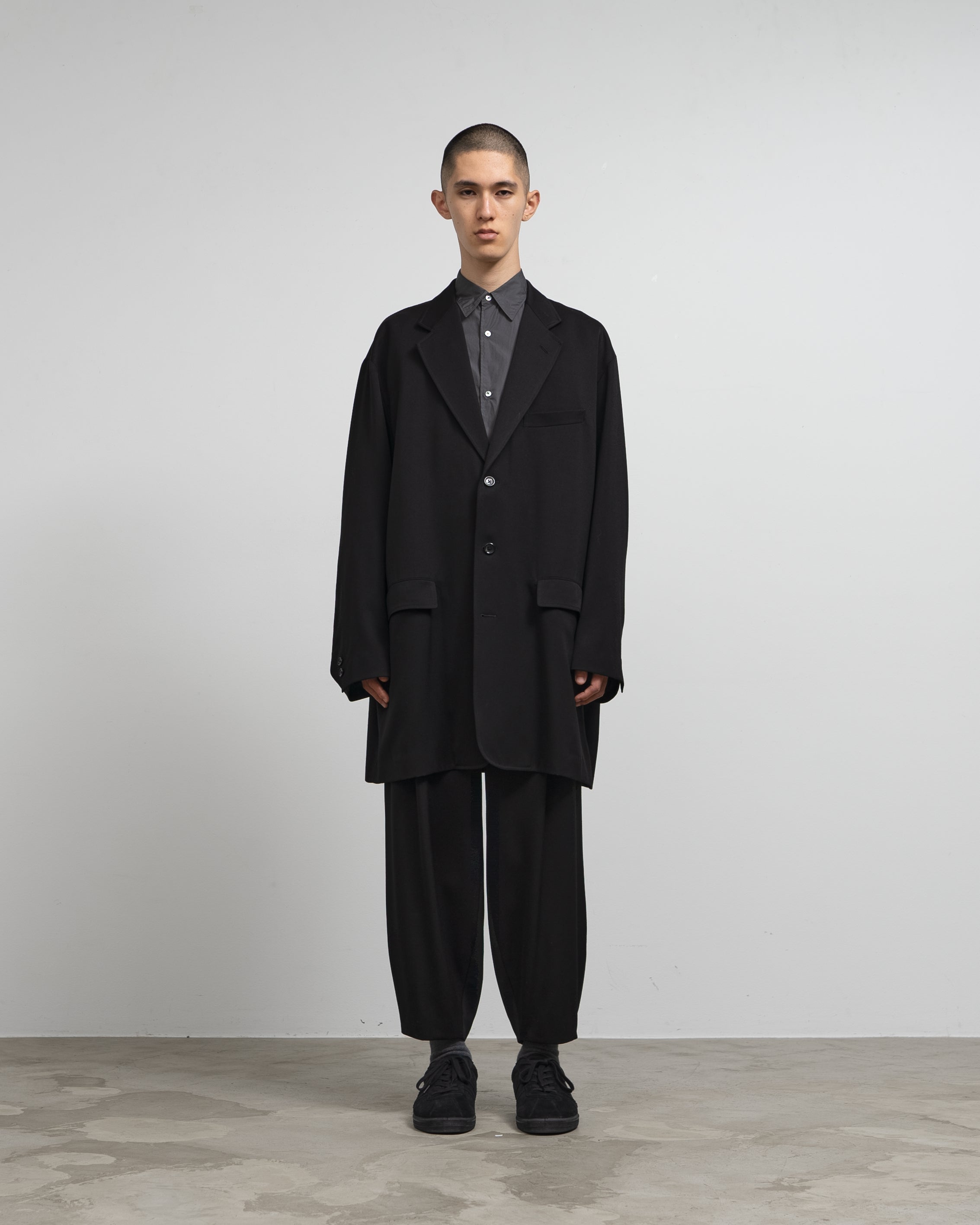 Wool Doeskin Long Jacket – Graphpaper